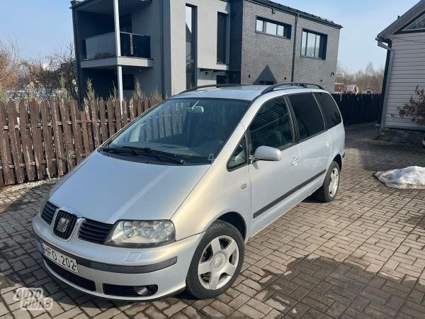 SEAT Alhambra 2002 in Anyksciai, with an engine capacity of 1.90 L and mileage of 321 thousand km for 750 €, photo 1 on AUTOMOTO.COM.LV