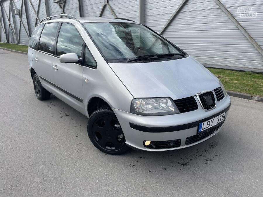 SEAT Alhambra 2002 in Telschi, with an engine capacity of 1.90 L and mileage of 361 thousand km for 1600 €, photo 3 on AUTOMOTO.COM.LV