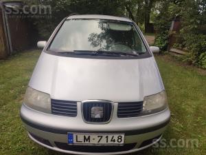 SEAT Alhambra 2004 in Riga, with an engine capacity of 1.90 L and mileage of 421 thousand km for 1500 €, photo 6 on AUTOMOTO.COM.LV