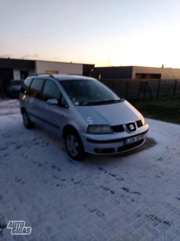 SEAT Alhambra 2004 in Vilnius, with an engine capacity of 1.90 L and mileage of 370 thousand km for 850 €, photo 2 on AUTOMOTO.COM.LV