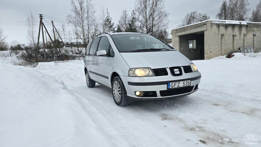 SEAT Alhambra 2004 in Jurbarkas, with an engine capacity of 1.90 L and mileage of 307 thousand km for 1550 €, photo 3 on AUTOMOTO.COM.LV