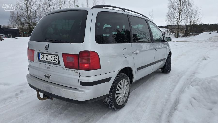 SEAT Alhambra 2004 in Jurbarkas, with an engine capacity of 1.90 L and mileage of 307 thousand km for 1550 €, photo 6 on AUTOMOTO.COM.LV