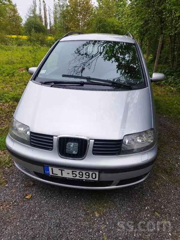 SEAT Alhambra 2005 Bauska, ar dzinēja tilpumu 1.90 L un nobraukumu 280 tūkst. km par 1800 €, foto 1 vietnē AUTOMOTO.COM.LV