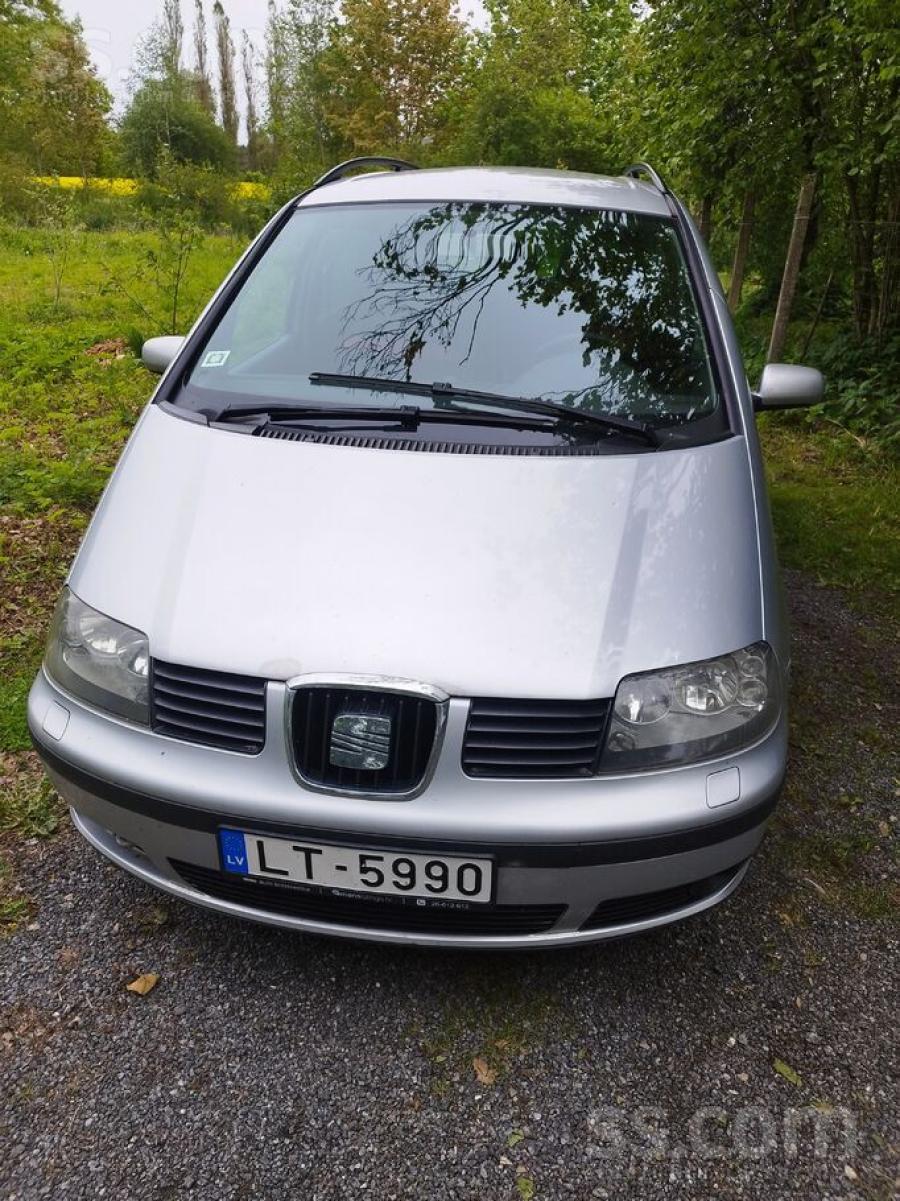SEAT Alhambra 2005 Bauska, ar dzinēja tilpumu 1.90 L un nobraukumu 280 tūkst. km par 1800 €, foto 1 vietnē AUTOMOTO.COM.LV