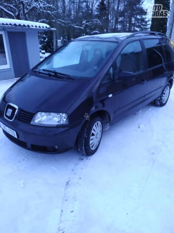 SEAT Alhambra 2005 in Utena, with an engine capacity of 1.90 L and mileage of 315 thousand km for 1250 €, photo 1 on AUTOMOTO.COM.LV