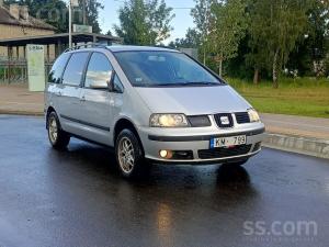 SEAT Alhambra 2005 Rīga, ar dzinēja tilpumu 1.80 L un nobraukumu 340 tūkst. km par 1490 €, foto  vietnē AUTOMOTO.COM.LV