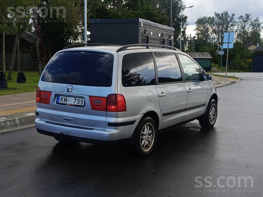 Сеат Альхамбра 2005 в Рига, объемом двигателя 1.80 л и пробегом 340 тыс. км за 1490 €, фото 4 на AUTOMOTO.COM.LV