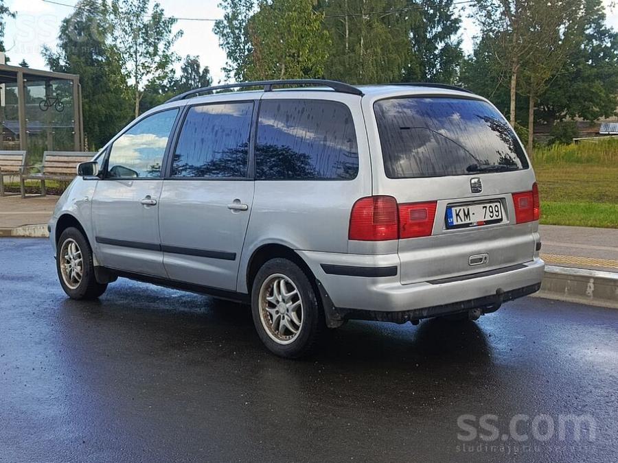 Сеат Альхамбра 2005 в Рига, объемом двигателя 1.80 л и пробегом 340 тыс. км за 1490 €, фото 5 на AUTOMOTO.COM.LV
