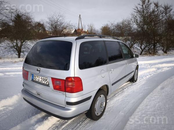 SEAT Alhambra 2006 Liepāja, ar dzinēja tilpumu 1.90 L un nobraukumu 281 tūkst. km par 3450 €, foto 4 vietnē AUTOMOTO.COM.LV