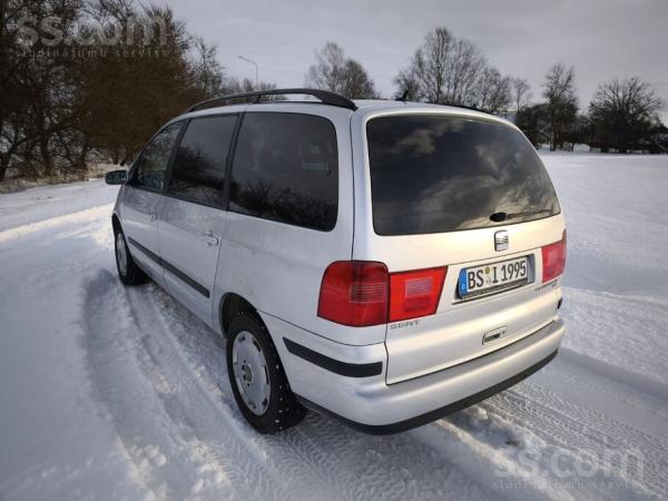 SEAT Alhambra 2006 Liepāja, ar dzinēja tilpumu 1.90 L un nobraukumu 281 tūkst. km par 3450 €, foto 5 vietnē AUTOMOTO.COM.LV