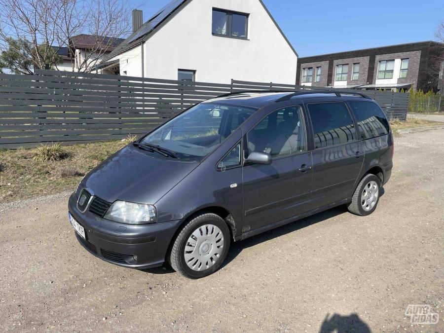 SEAT Alhambra 2006 in Vilnius, with an engine capacity of 2.00 L and mileage of 395 thousand km for 1599 €, photo 1 on AUTOMOTO.COM.LV