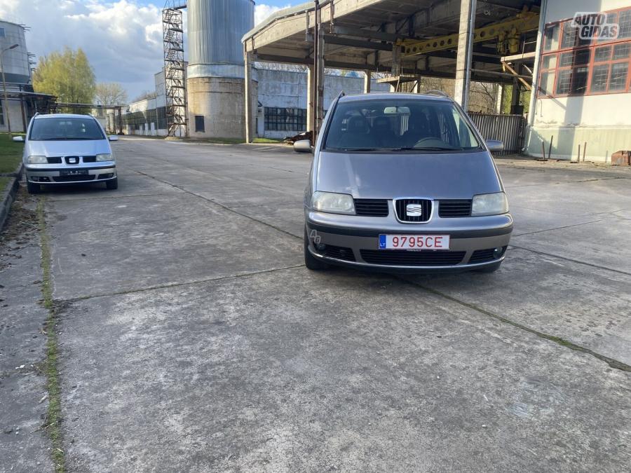 SEAT Alhambra 2006 Kauņa, ar dzinēja tilpumu 1.90 L un nobraukumu 222 tūkst. km par 2200 €, foto 1 vietnē AUTOMOTO.COM.LV