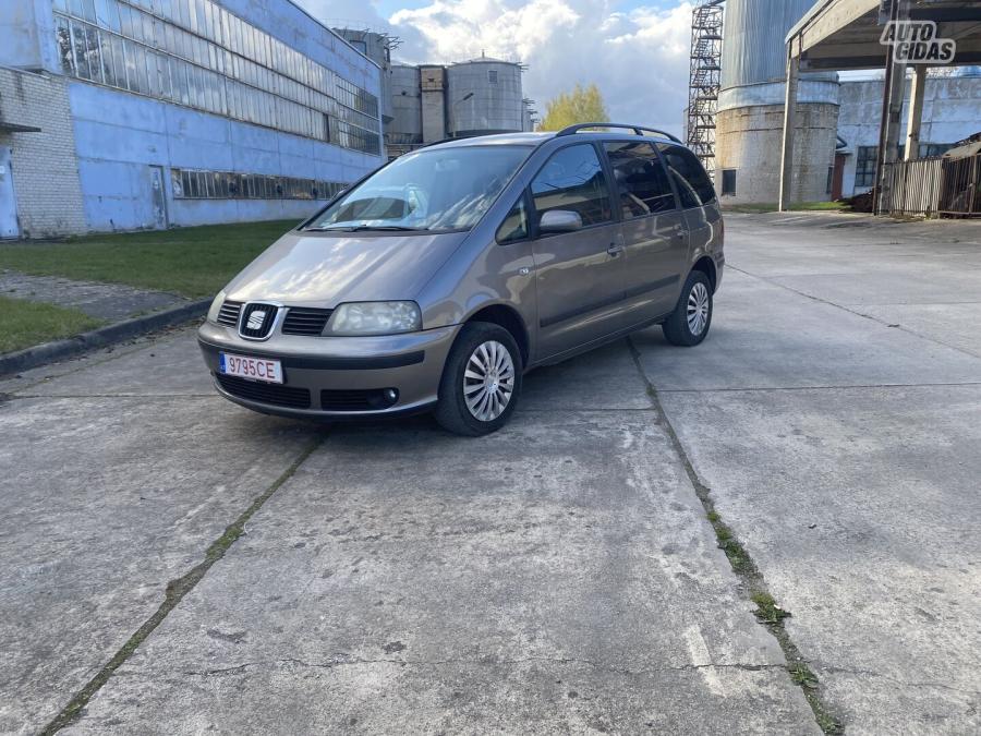 SEAT Alhambra 2006 Kauņa, ar dzinēja tilpumu 1.90 L un nobraukumu 222 tūkst. km par 2200 €, foto 3 vietnē AUTOMOTO.COM.LV