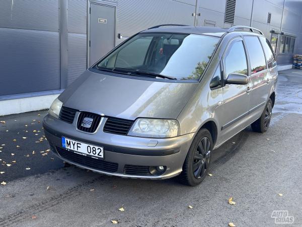 Сеат Альхамбра 2006 в Клайпеда, объемом двигателя 1.90 л и пробегом 310 тыс. км за 1350 €, фото 1 на AUTOMOTO.COM.LV