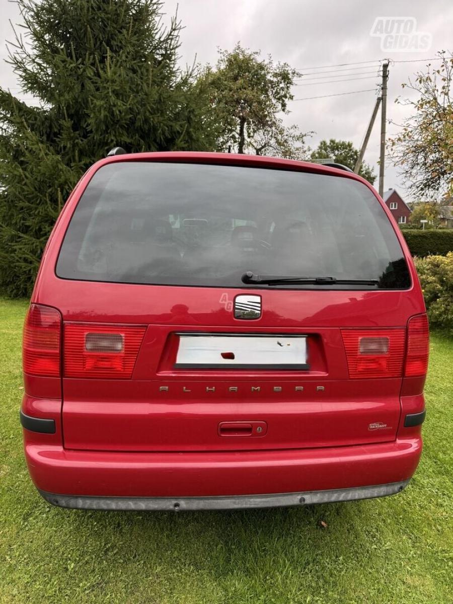 SEAT Alhambra 2006 Tauragė, ar dzinēja tilpumu 2.00 L un nobraukumu 204 tūkst. km par 2990 €, foto 4 vietnē AUTOMOTO.COM.LV