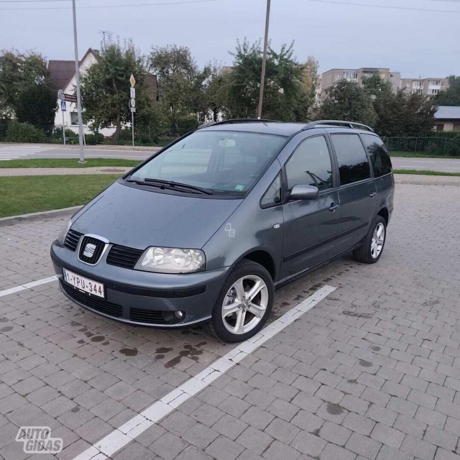 SEAT Alhambra 2006 Raseiniai, ar dzinēja tilpumu 1.90 L un nobraukumu 278 tūkst. km par 2850 €, foto 1 vietnē AUTOMOTO.COM.LV