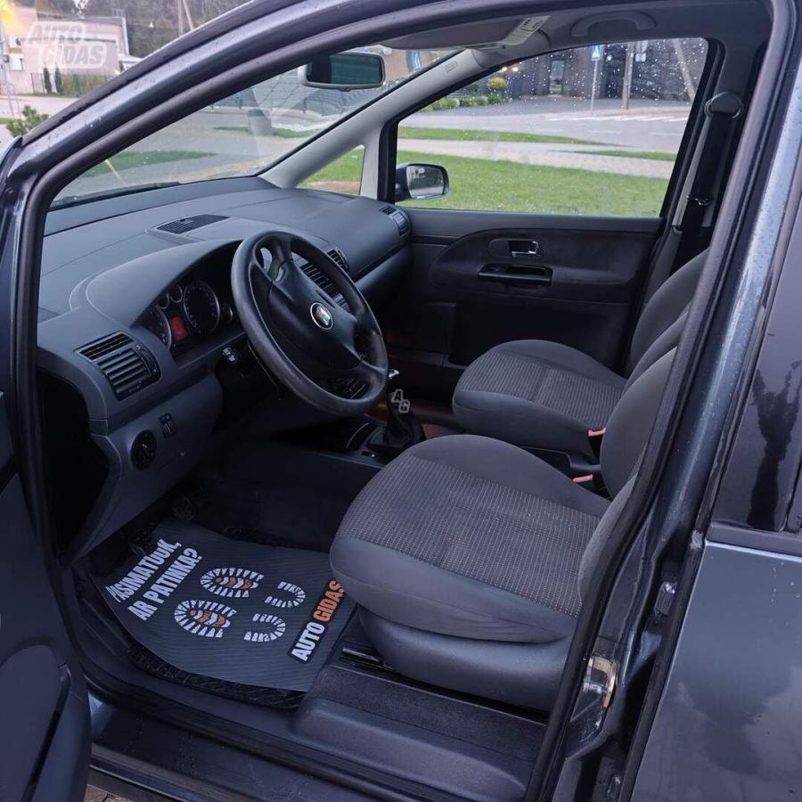 SEAT Alhambra 2006 Raseiniai, ar dzinēja tilpumu 1.90 L un nobraukumu 278 tūkst. km par 2850 €, foto 16 vietnē AUTOMOTO.COM.LV