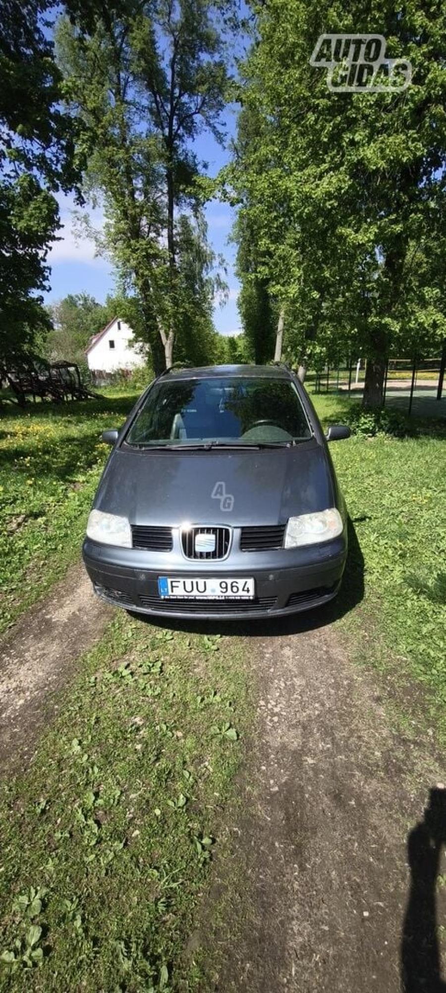 Сеат Альхамбра 2008 в Вильнюс, объемом двигателя 2.00 л и пробегом 382 тыс. км за 2000 €, фото 1 на AUTOMOTO.COM.LV