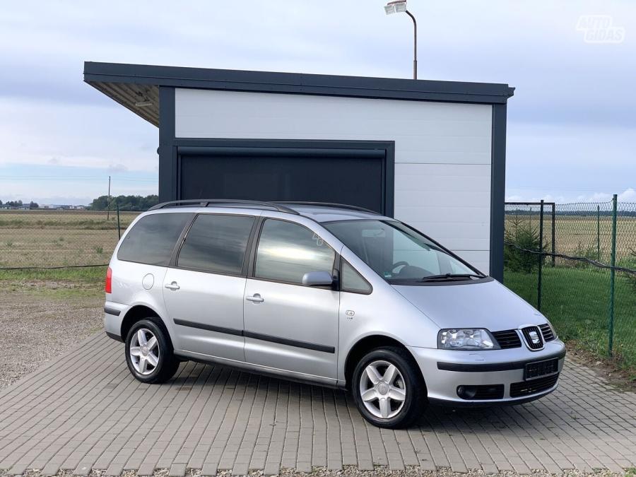 SEAT Alhambra 2008 Kauņa, ar dzinēja tilpumu 1.90 L un nobraukumu 213 tūkst. km par 3499 €, foto 3 vietnē AUTOMOTO.COM.LV