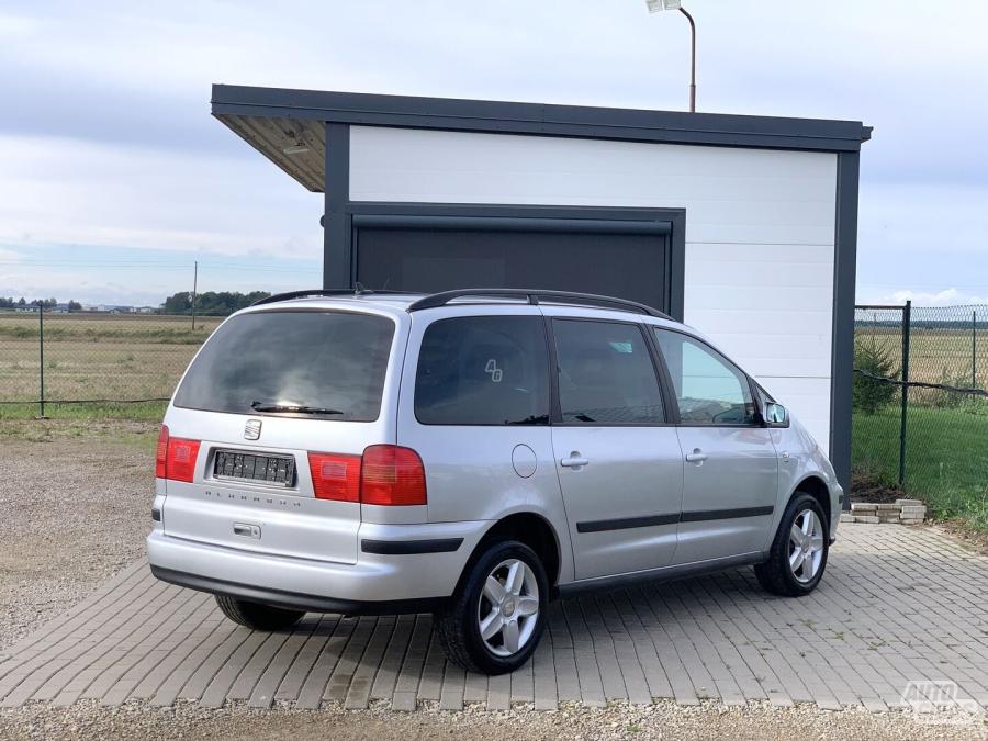 SEAT Alhambra 2008 Kauņa, ar dzinēja tilpumu 1.90 L un nobraukumu 213 tūkst. km par 3499 €, foto 6 vietnē AUTOMOTO.COM.LV