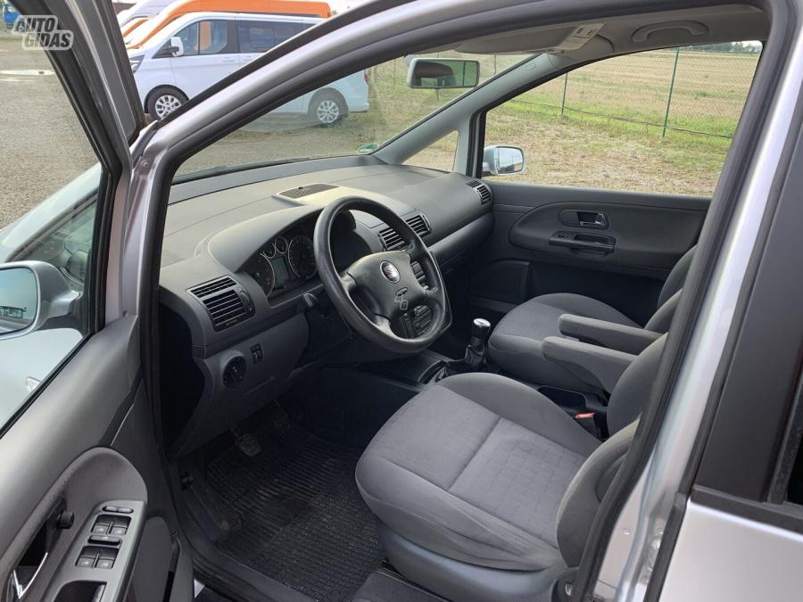 SEAT Alhambra 2008 Kauņa, ar dzinēja tilpumu 1.90 L un nobraukumu 213 tūkst. km par 3499 €, foto 18 vietnē AUTOMOTO.COM.LV