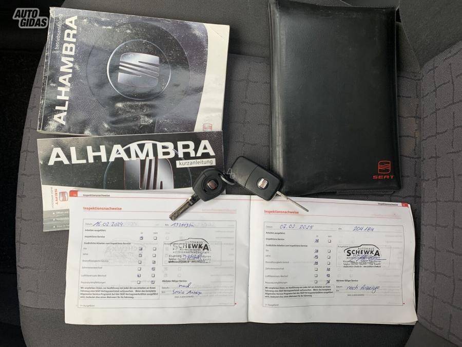 SEAT Alhambra 2008 Kauņa, ar dzinēja tilpumu 1.90 L un nobraukumu 213 tūkst. km par 3499 €, foto 36 vietnē AUTOMOTO.COM.LV