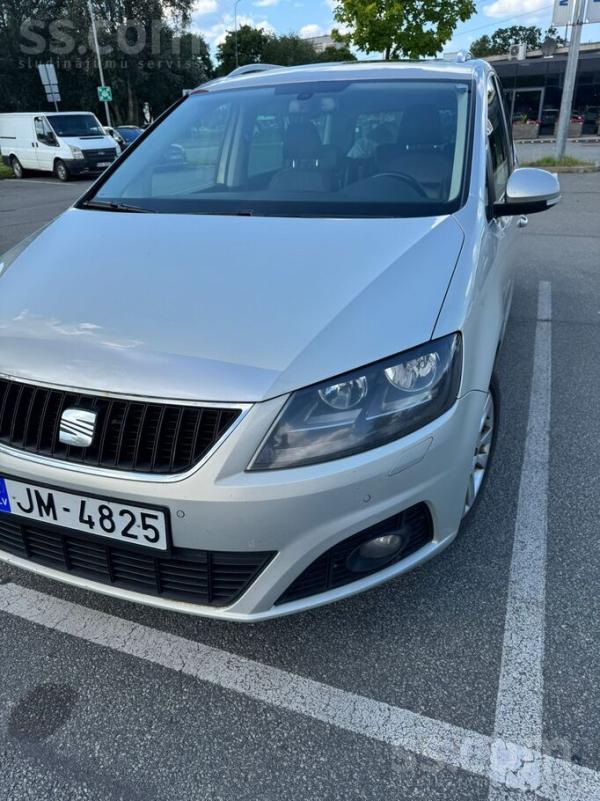 SEAT Alhambra 2010 Rīga, ar dzinēja tilpumu 2.00 L un nobraukumu 333 tūkst. km par 5300 €, foto 2 vietnē AUTOMOTO.COM.LV