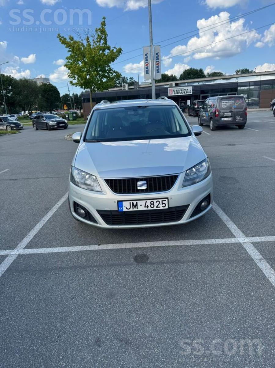 SEAT Alhambra 2010 Rīga, ar dzinēja tilpumu 2.00 L un nobraukumu 333 tūkst. km par 5300 €, foto 8 vietnē AUTOMOTO.COM.LV