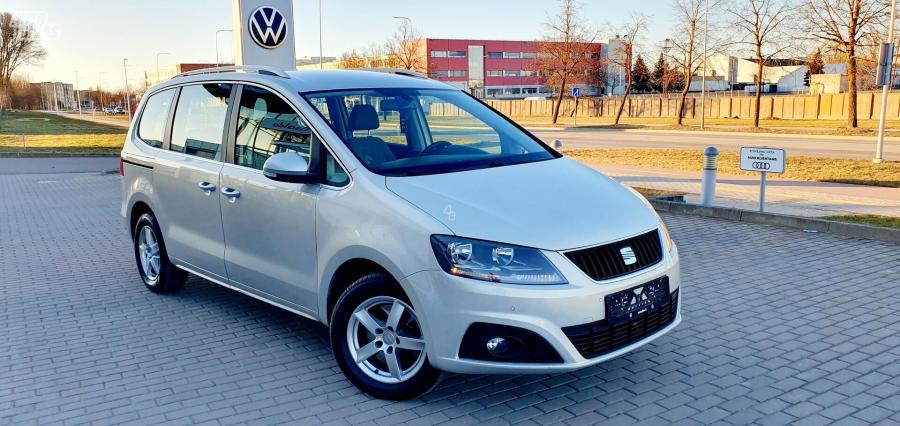 SEAT Alhambra 2012 Šauļi, ar dzinēja tilpumu 2.00 L un nobraukumu 269 tūkst. km par 7850 €, foto 1 vietnē AUTOMOTO.COM.LV