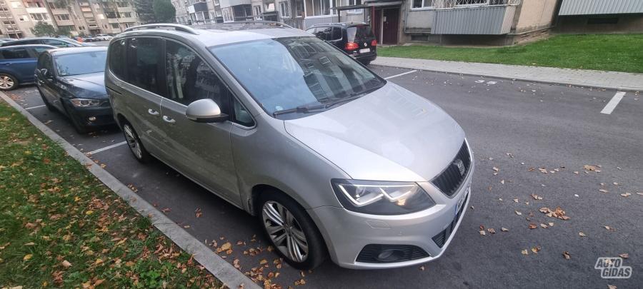SEAT Alhambra 2012 Kauņa, ar dzinēja tilpumu 2.00 L un nobraukumu 312 tūkst. km par 7000 €, foto 3 vietnē AUTOMOTO.COM.LV