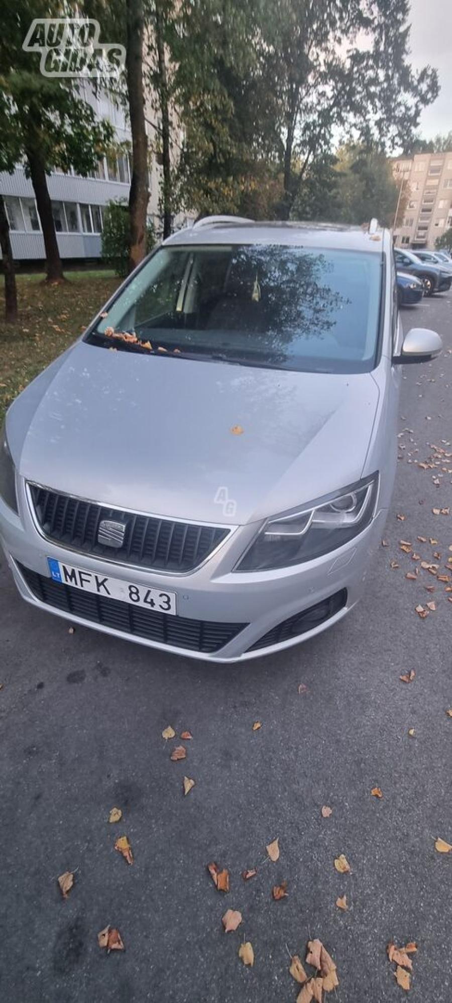 SEAT Alhambra 2012 Kauņa, ar dzinēja tilpumu 2.00 L un nobraukumu 312 tūkst. km par 7000 €, foto 5 vietnē AUTOMOTO.COM.LV