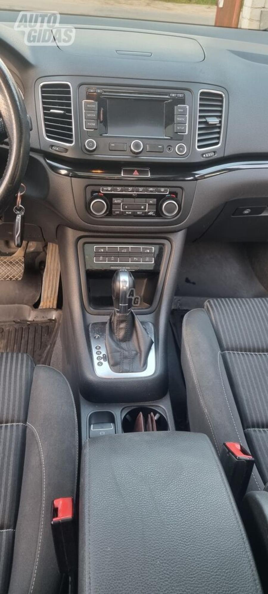 SEAT Alhambra 2012 Kauņa, ar dzinēja tilpumu 2.00 L un nobraukumu 312 tūkst. km par 7000 €, foto 12 vietnē AUTOMOTO.COM.LV