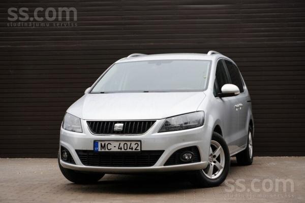 SEAT Alhambra 2013 Rīga, ar dzinēja tilpumu 2.00 L un nobraukumu 268 tūkst. km par 8190 €, foto 1 vietnē AUTOMOTO.COM.LV