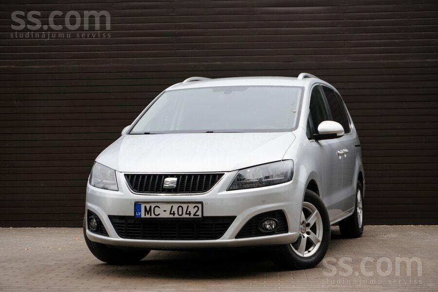 SEAT Alhambra 2013 Rīga, ar dzinēja tilpumu 2.00 L un nobraukumu 268 tūkst. km par 8190 €, foto 1 vietnē AUTOMOTO.COM.LV