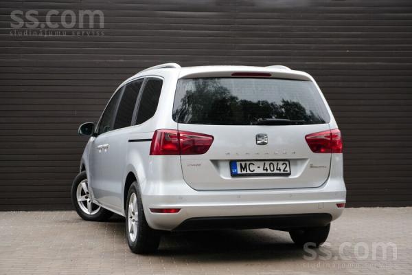 SEAT Alhambra 2013 Rīga, ar dzinēja tilpumu 2.00 L un nobraukumu 268 tūkst. km par 8190 €, foto 4 vietnē AUTOMOTO.COM.LV