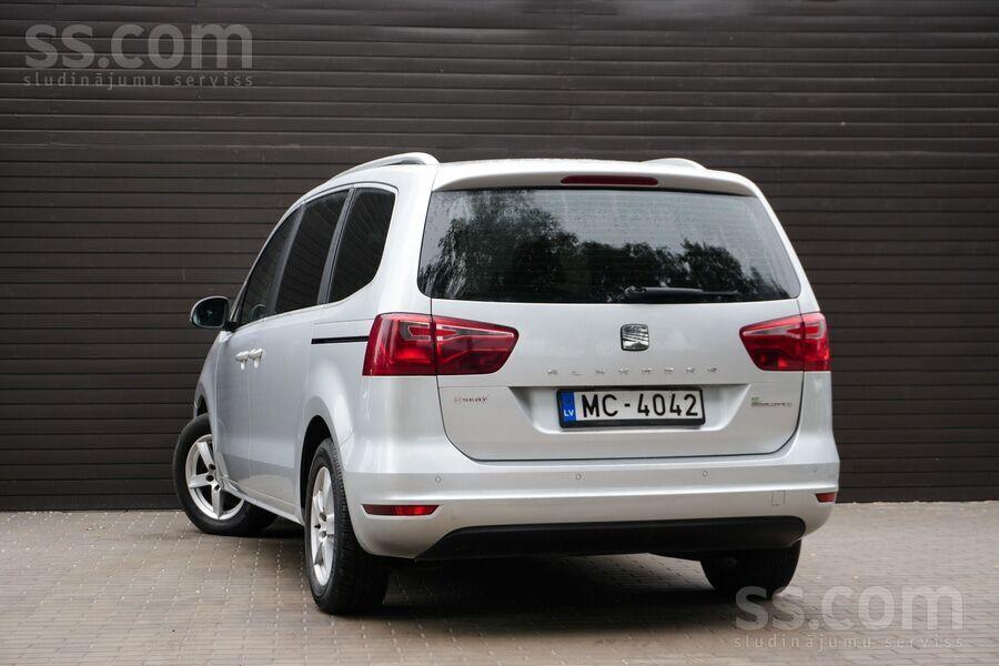 SEAT Alhambra 2013 Rīga, ar dzinēja tilpumu 2.00 L un nobraukumu 268 tūkst. km par 8190 €, foto 5 vietnē AUTOMOTO.COM.LV