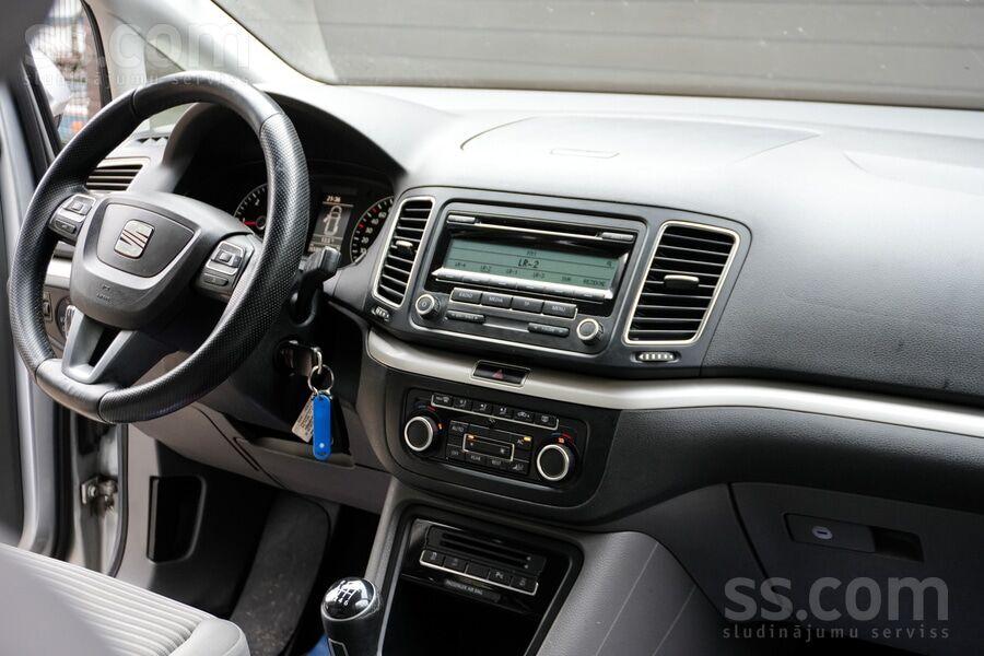 SEAT Alhambra 2013 Rīga, ar dzinēja tilpumu 2.00 L un nobraukumu 268 tūkst. km par 8190 €, foto 6 vietnē AUTOMOTO.COM.LV