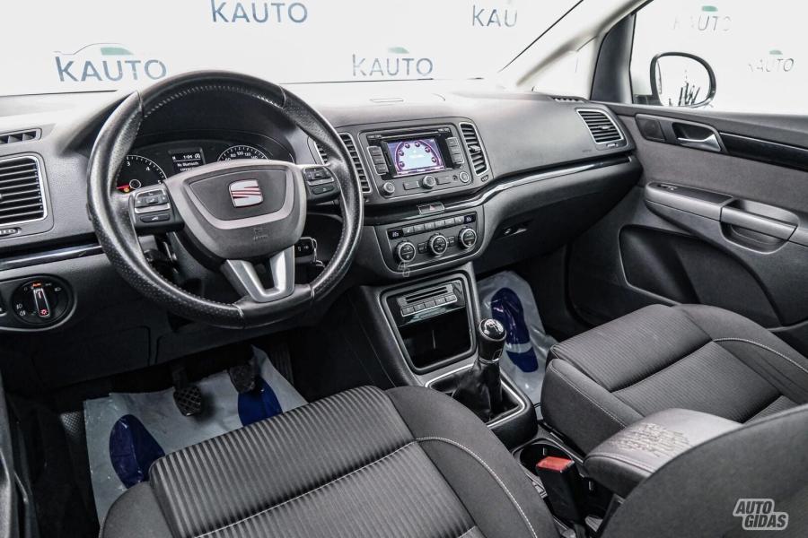 SEAT Alhambra 2014 in Kaunas, with an engine capacity of 2.00 L and mileage of 278 thousand km for 8990 €, photo 8 on AUTOMOTO.COM.LV