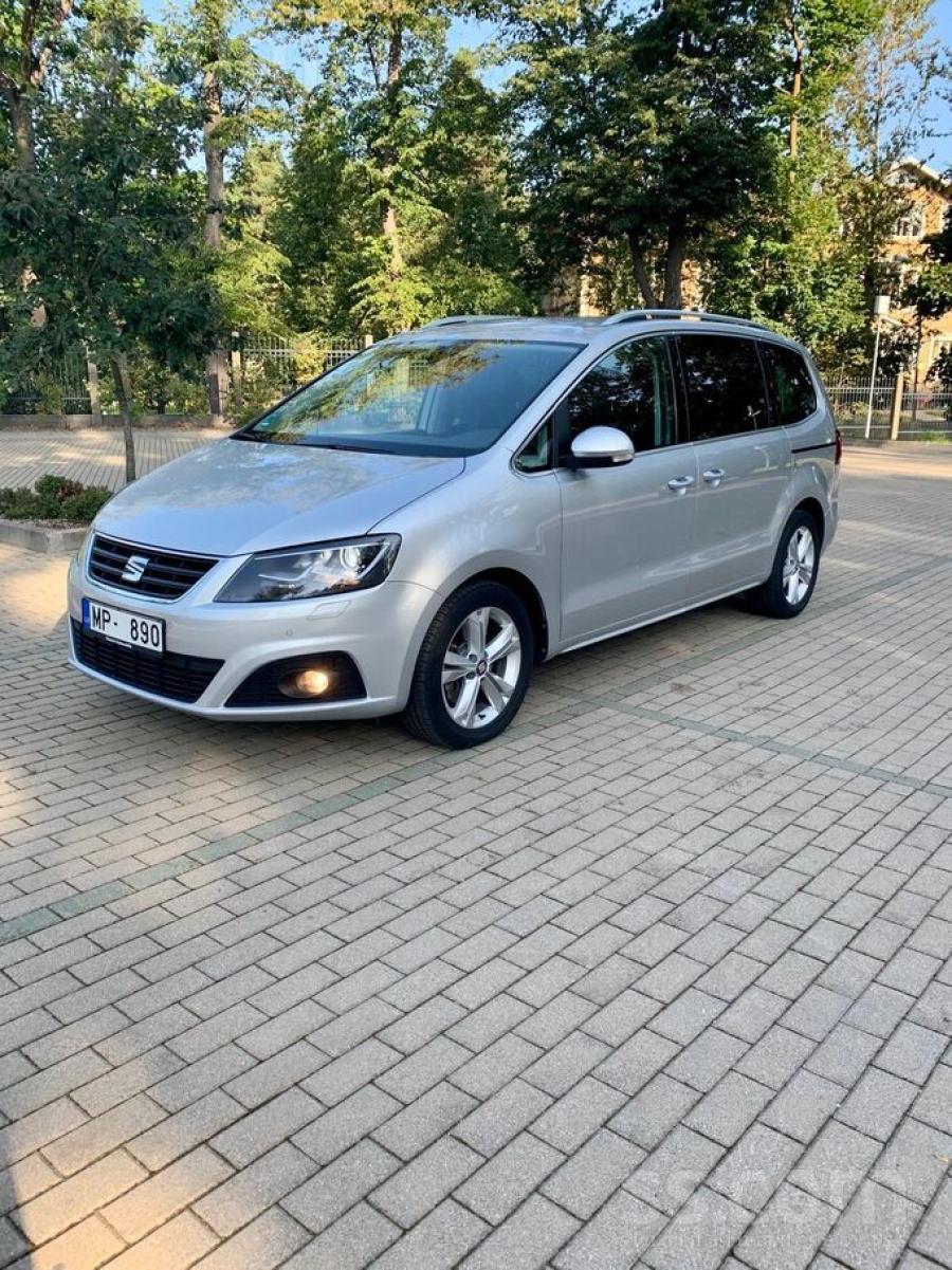 SEAT Alhambra 2016 Rīga, ar dzinēja tilpumu 2.00 L un nobraukumu 221 tūkst. km par 11900 €, foto 1 vietnē AUTOMOTO.COM.LV