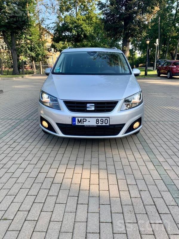 SEAT Alhambra 2016 Rīga, ar dzinēja tilpumu 2.00 L un nobraukumu 221 tūkst. km par 11900 €, foto 2 vietnē AUTOMOTO.COM.LV