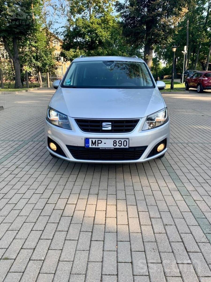 SEAT Alhambra 2016 Rīga, ar dzinēja tilpumu 2.00 L un nobraukumu 221 tūkst. km par 11900 €, foto 2 vietnē AUTOMOTO.COM.LV