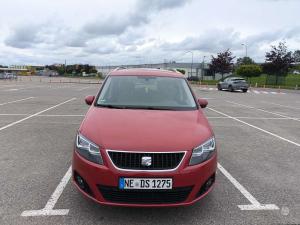 Sarkans SEAT Alhambra 2012 Viļņa, ar dzinēja tilpumu 1.39 L un nobraukumu 193 tūkst. km par 6150 €, foto  vietnē AUTOMOTO.COM.LV