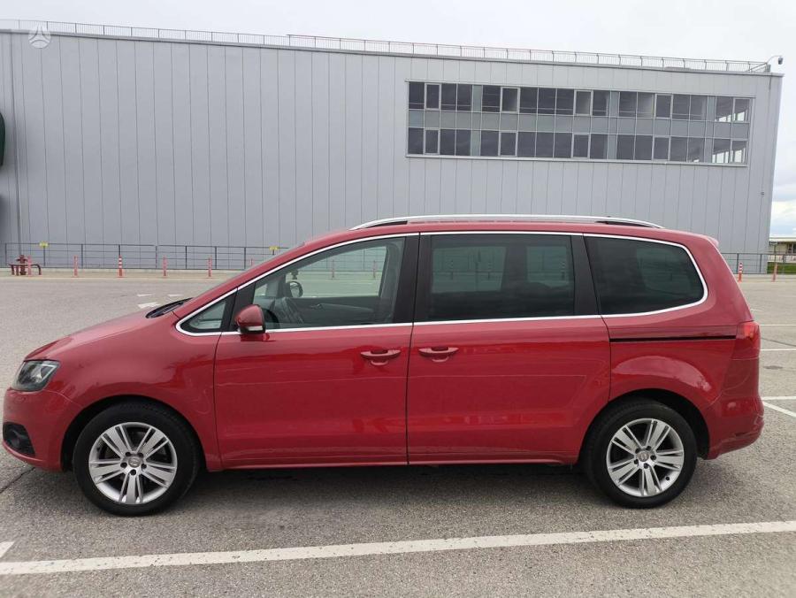 Sarkans SEAT Alhambra 2012 Viļņa, ar dzinēja tilpumu 1.39 L un nobraukumu 193 tūkst. km par 6150 €, foto 7 vietnē AUTOMOTO.COM.LV