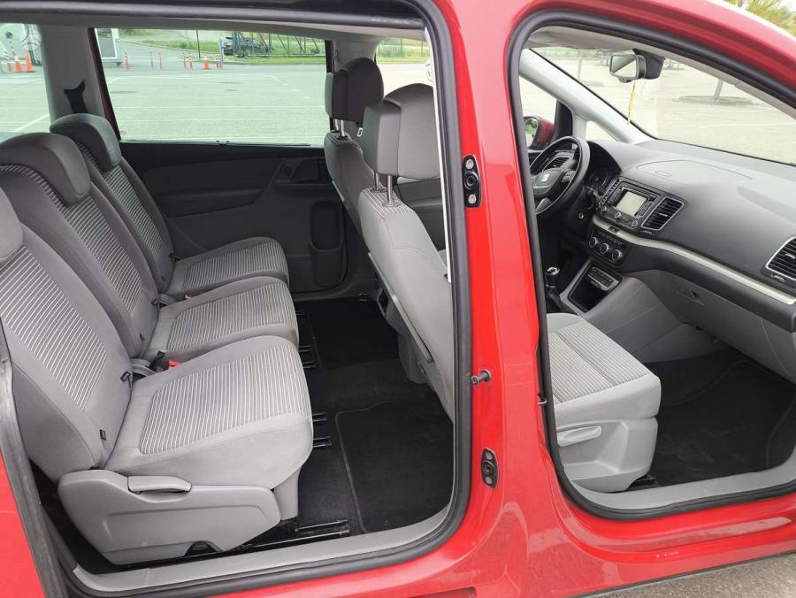 Sarkans SEAT Alhambra 2012 Viļņa, ar dzinēja tilpumu 1.39 L un nobraukumu 193 tūkst. km par 6150 €, foto 22 vietnē AUTOMOTO.COM.LV