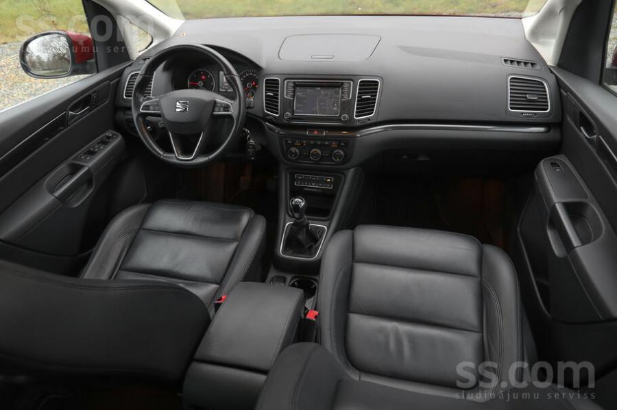 Sarkans SEAT Alhambra 2018 Rīga, ar dzinēja tilpumu 2.00 L un nobraukumu 0 tūkst. km par 20990 €, foto 6 vietnē AUTOMOTO.COM.LV