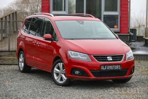 Red SEAT Alhambra 2018 in Riga, with an engine capacity of 2.00 L and mileage of 0 thousand km for 20990 €, photo 2 on AUTOMOTO.COM.LV