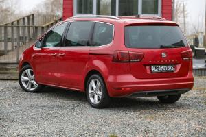 Red SEAT Alhambra 2018 in Riga, with an engine capacity of 2.00 L and mileage of 0 thousand km for 20990 €, photo 3 on AUTOMOTO.COM.LV