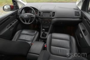 Sarkans SEAT Alhambra 2018 Rīga, ar dzinēja tilpumu 2.00 L un nobraukumu 0 tūkst. km par 19990 €, foto 7 vietnē AUTOMOTO.COM.LV