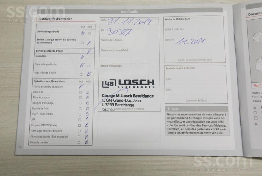 Sarkans SEAT Alhambra 2018 Rīga, ar dzinēja tilpumu 2.00 L un nobraukumu 0 tūkst. km par 19990 €, foto 30 vietnē AUTOMOTO.COM.LV
