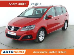 Red SEAT Alhambra 2022 in Kaunas, with an engine capacity of 1.40 L and mileage of 60 thousand km for 32185 €, photo  on AUTOMOTO.COM.LV